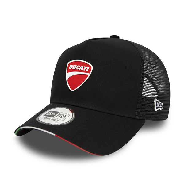 DUCATI CAP ESSENTIAL E FRAME TRUCKER BLACK – Forza Italia
