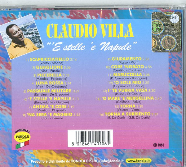 CLAUDIO VILLA -E STELLE E NAPULE – Forza Italia