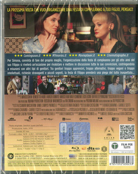 GENITORI QUASI PERFETTI - Blu-Ray – Forza Italia