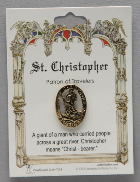 PATRON ST PINS- SAINT ST CHRISTOPHER – Forza Italia